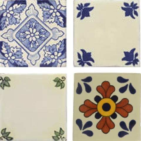 Handmade Tiles, Hand-Painted Decorative Tiles | Old World Tiles