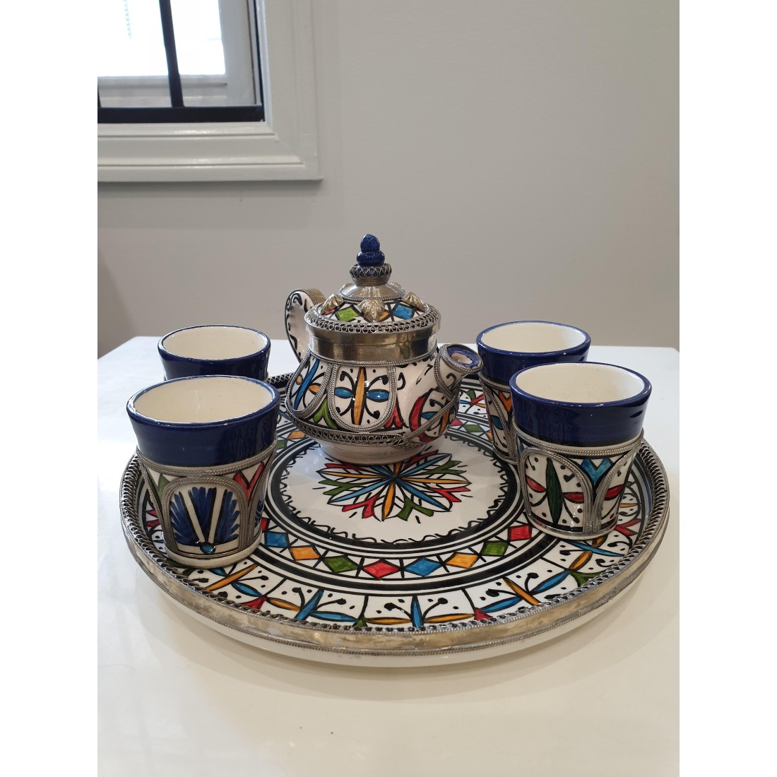 Traditional Moroccan Tea Set